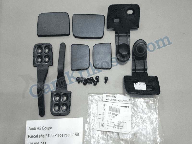 AUDİ A5 BAGAJ RAF TAMİR SETİ ORİJİNAL (OEM CODE: 8T8898083-8T8 898 083 ...